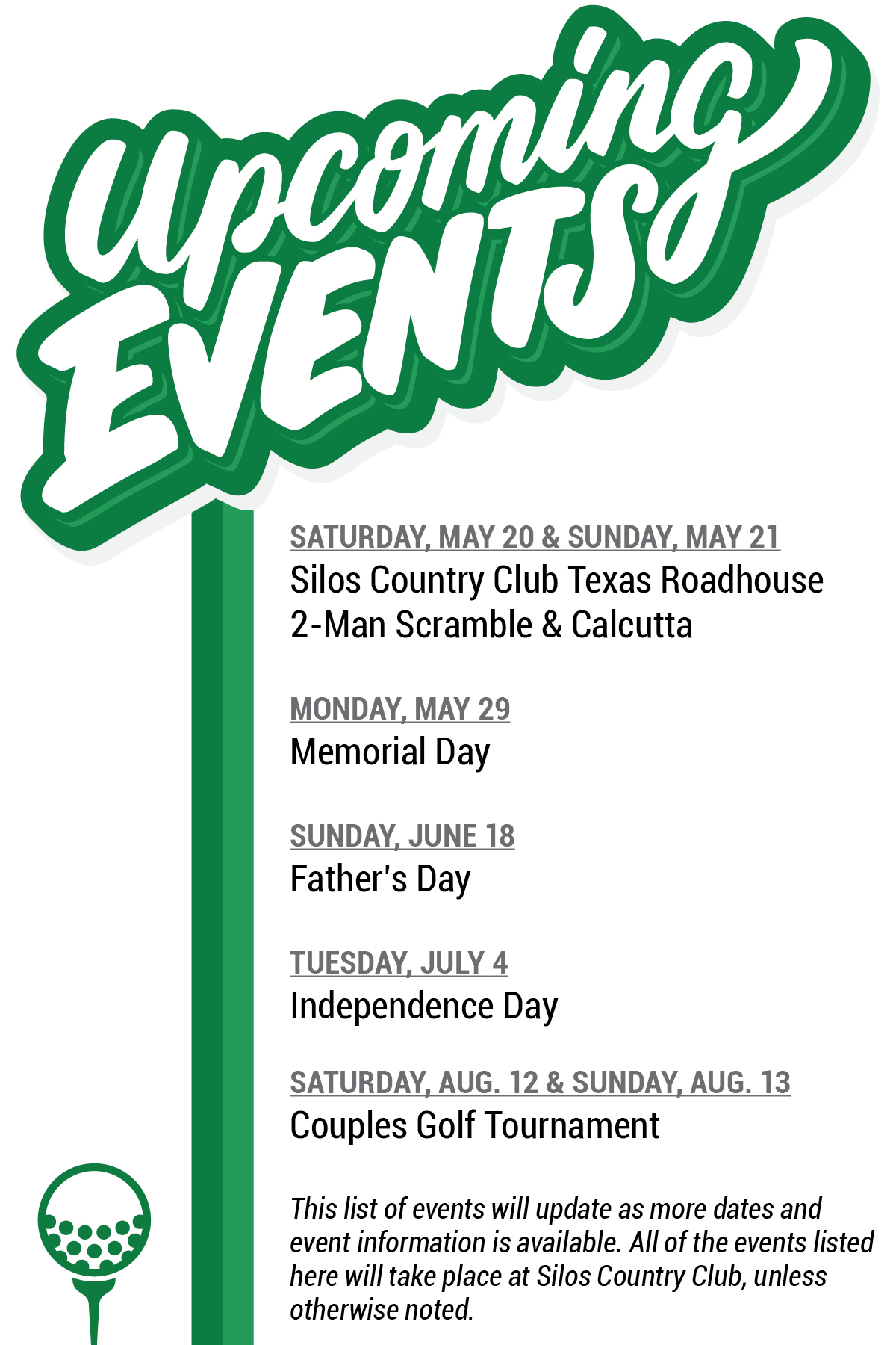 Golf Course - Silo's Country Club