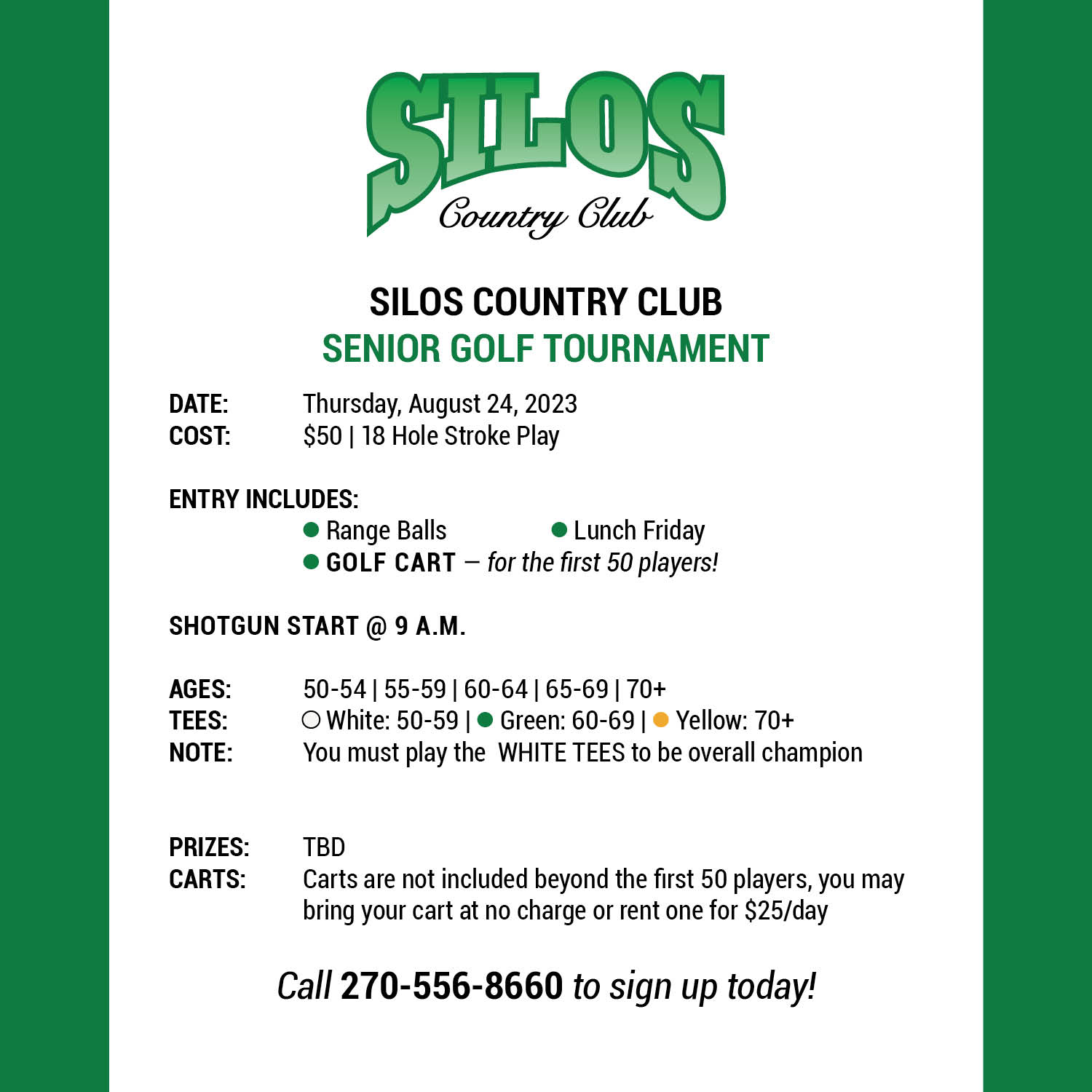 Golf Course - Silo's Country Club